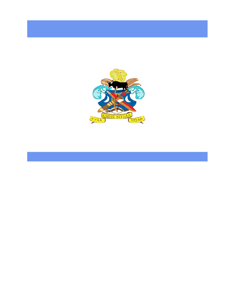 Mavoko Municipal Charter | PDF