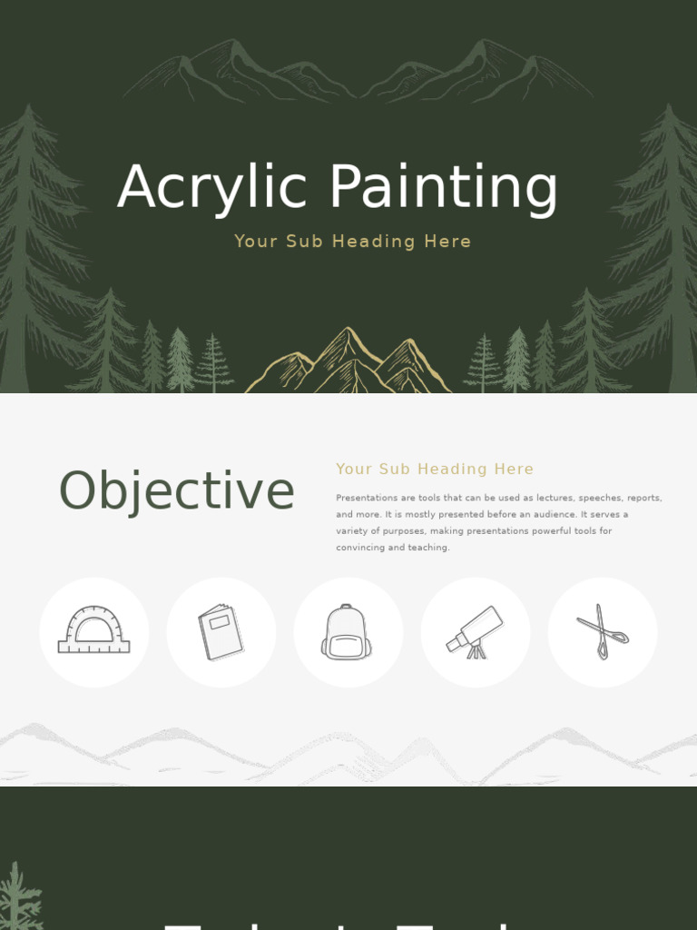 Green Vintage Visual Art History Presentation | PDF