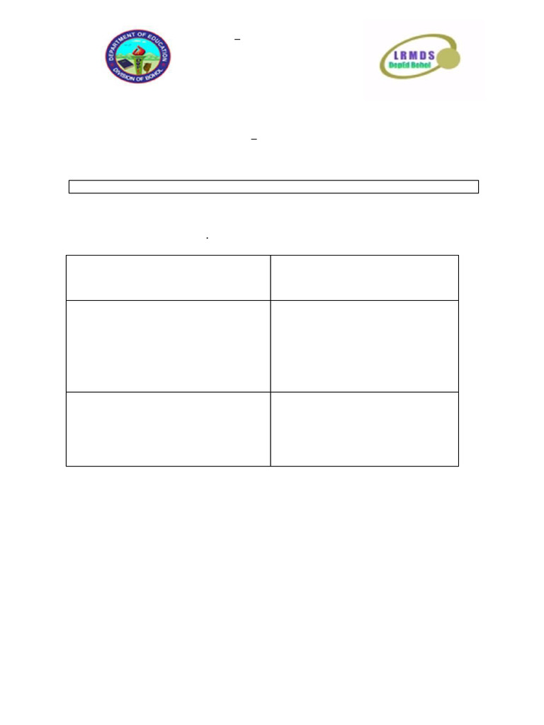 Sci5 Q1 LAS Wk2 Day1-5 | PDF