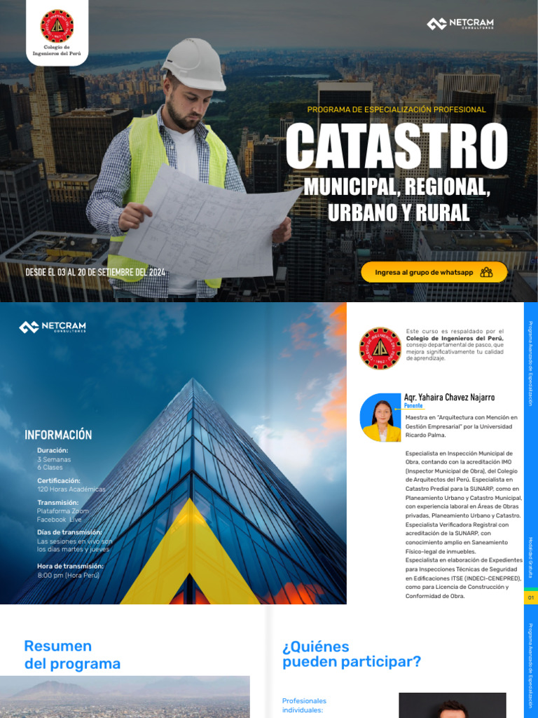 Brochure Catastro | PDF