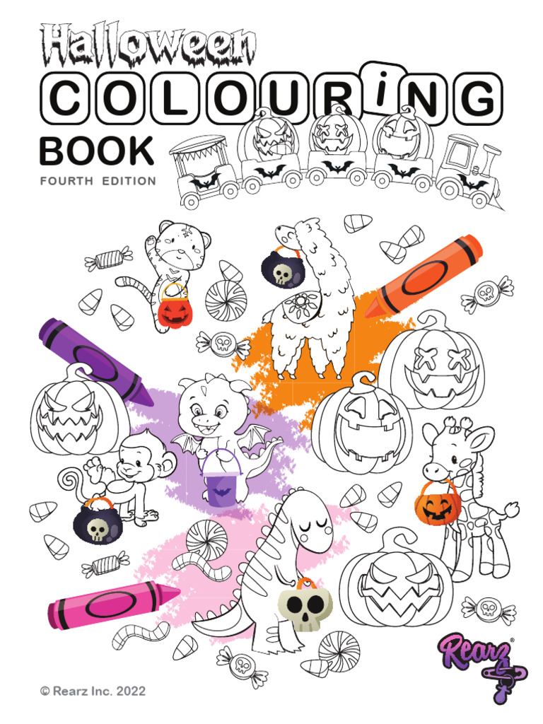 Halloween Colouring Book1 | PDF