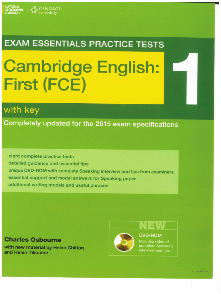 Exam Essentials Fce Cengage 1 Imprimir | PDF