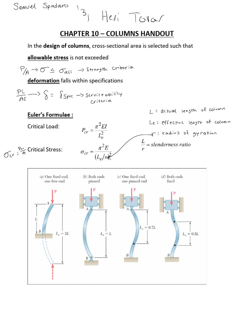 Chapter10 Handout 1 | PDF