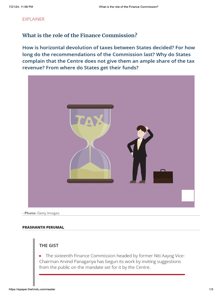 Financial Commission | PDF