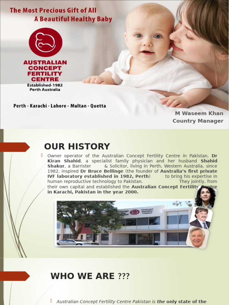 Australian Concept Fertility Centre | PDF | In Vitro Fertilisation ...