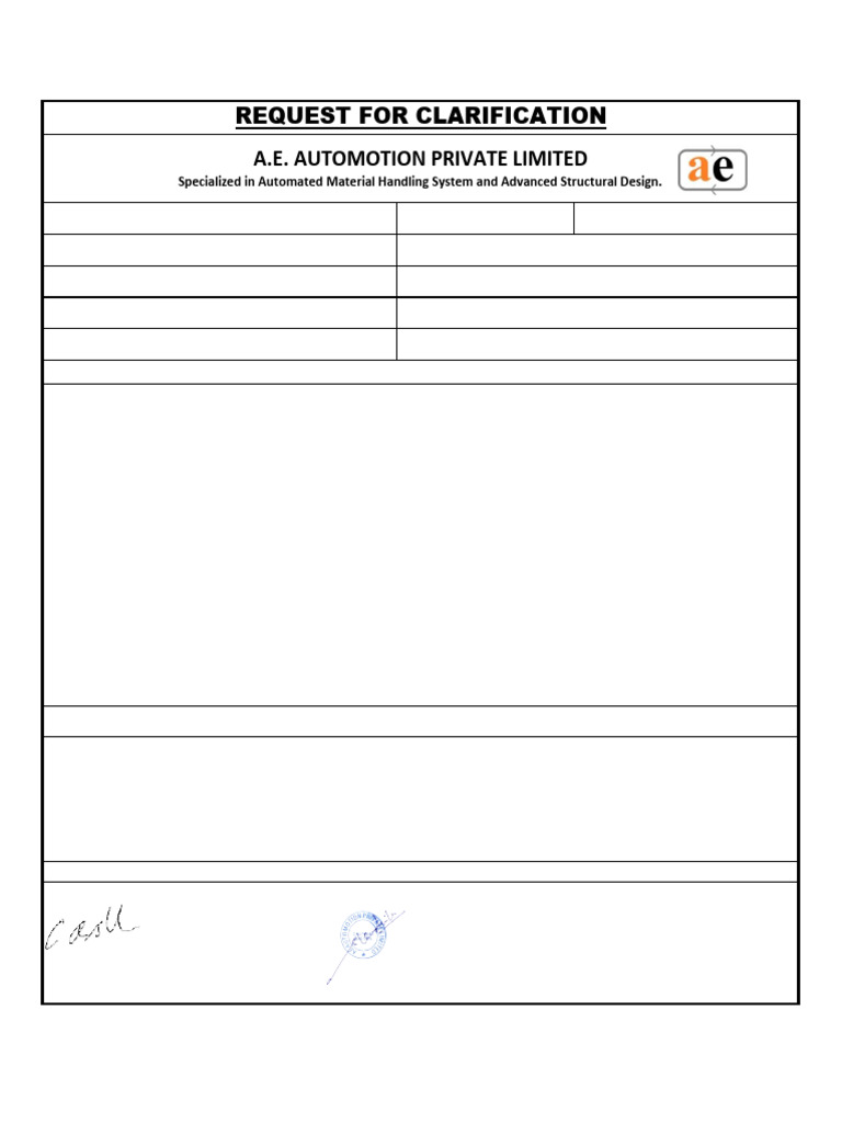 Aein 24 003 RFC 016 | PDF