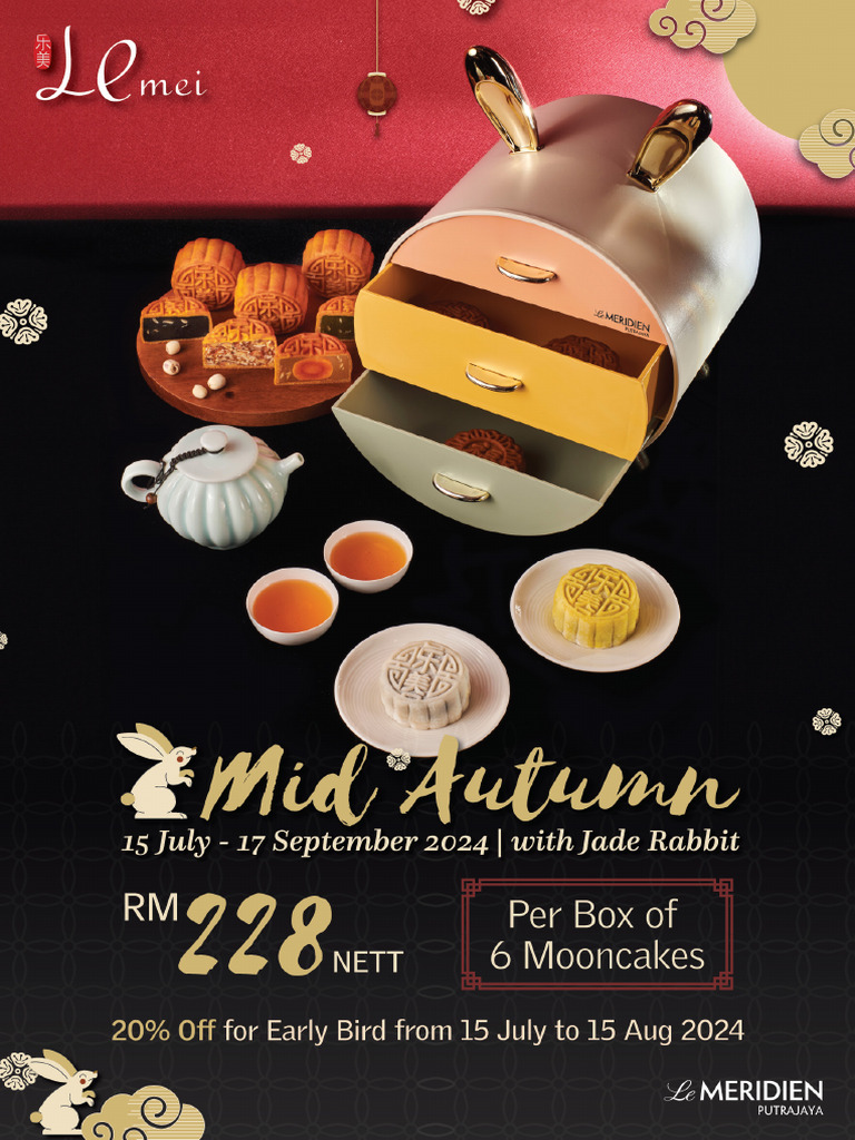 Le Meridien Putrajaya Mooncake 2024 | PDF