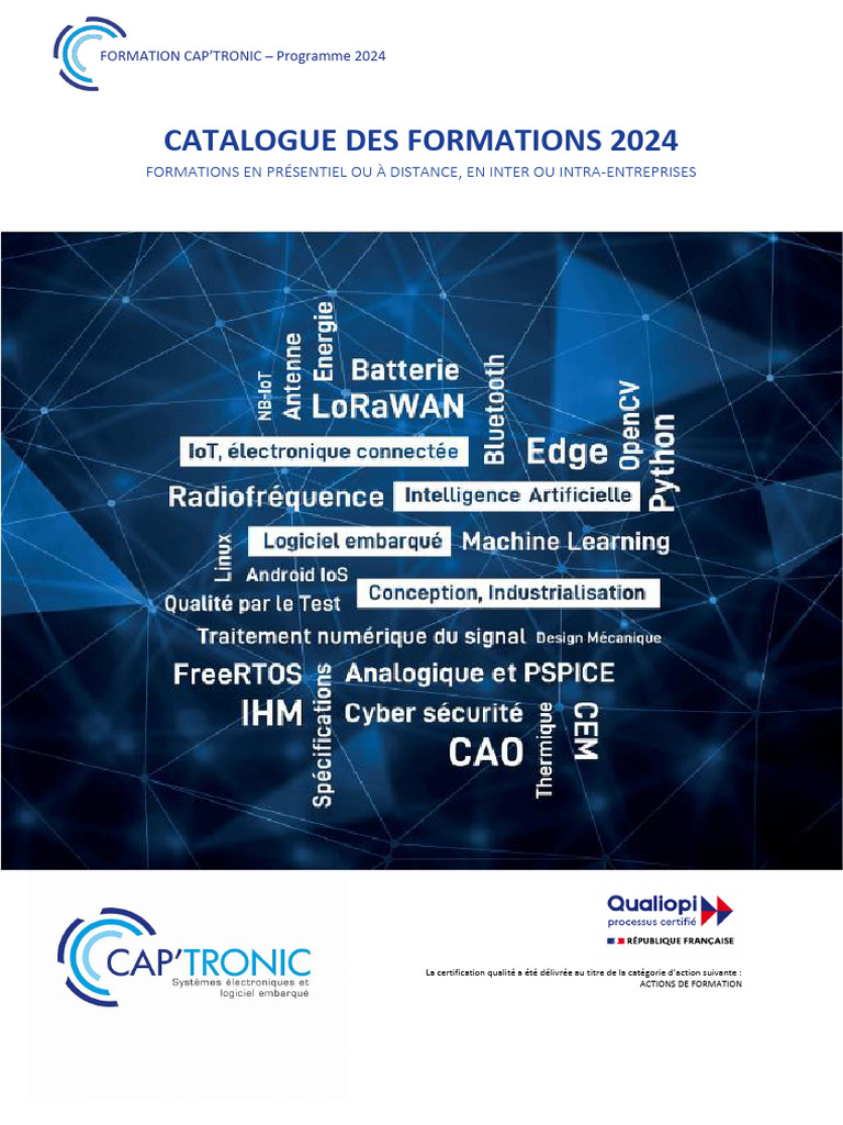 Catalogue Formations 2024 VD 2024 06 07 | PDF