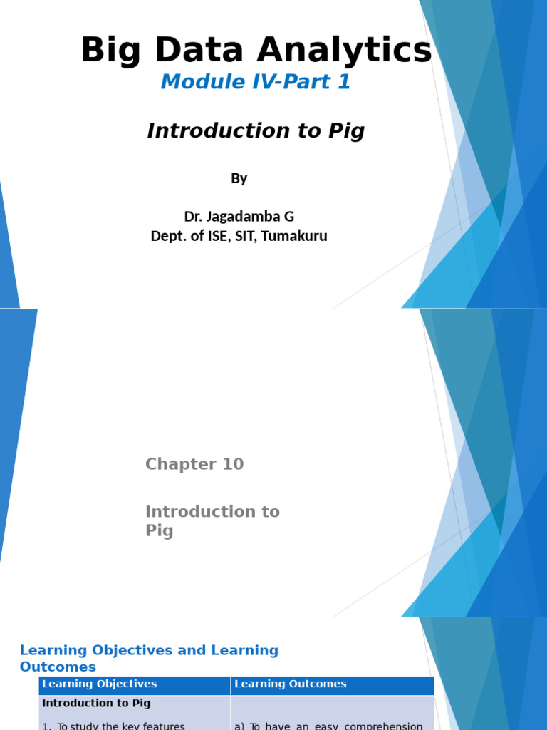 BDA module 4 -part 1 (pig) 2023 | PDF