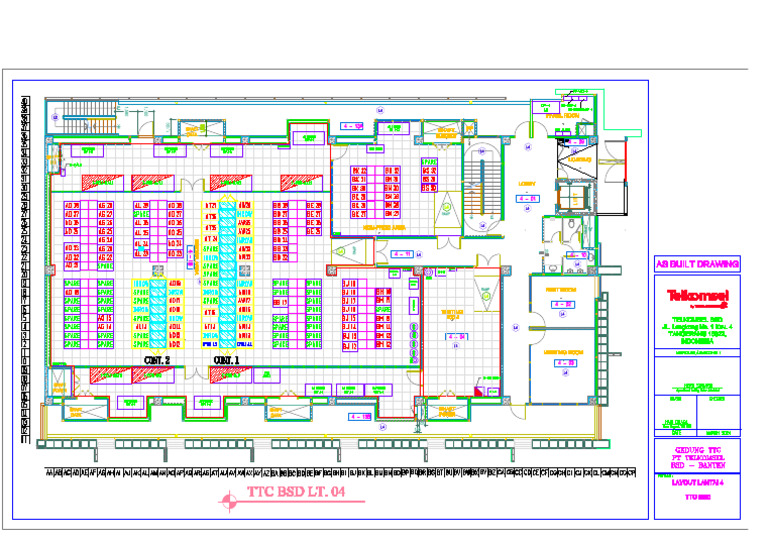 Layout Lantai 4 TTC BSD | PDF