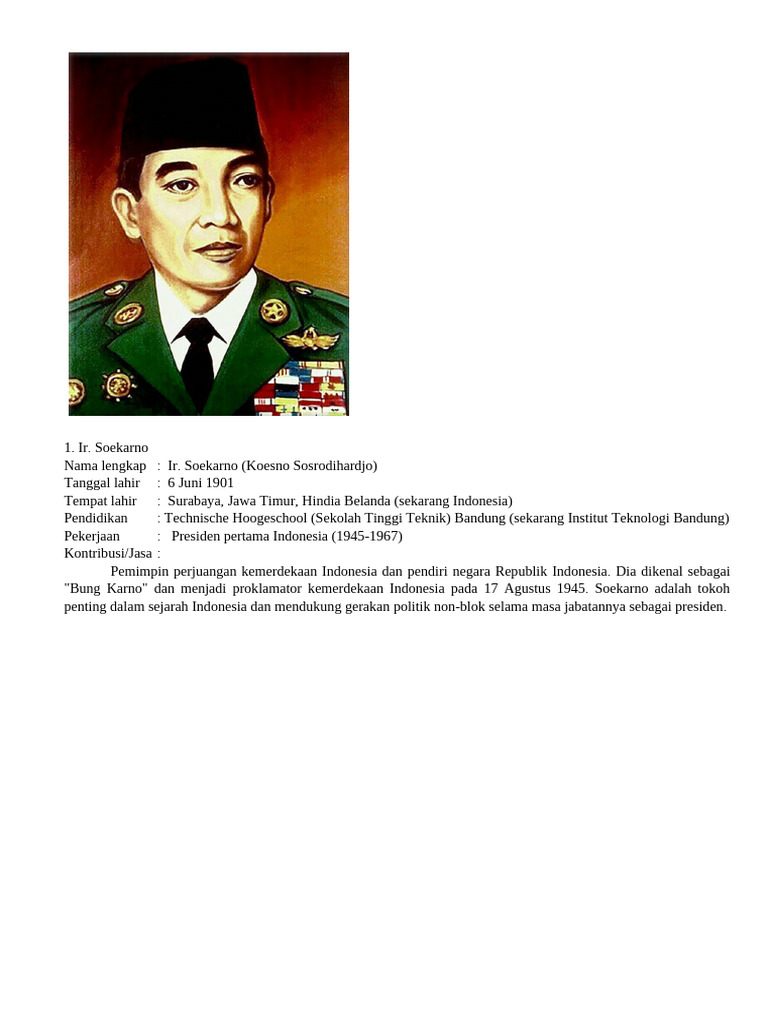 Soekarno | PDF