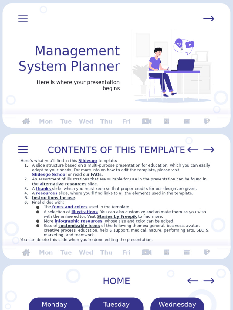 Educational Presentation Planner | PDF | Planets | Jupiter