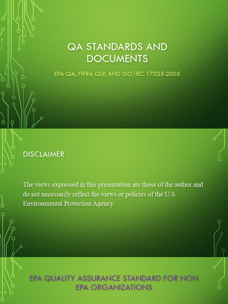 qa-standards-and-documents | PDF