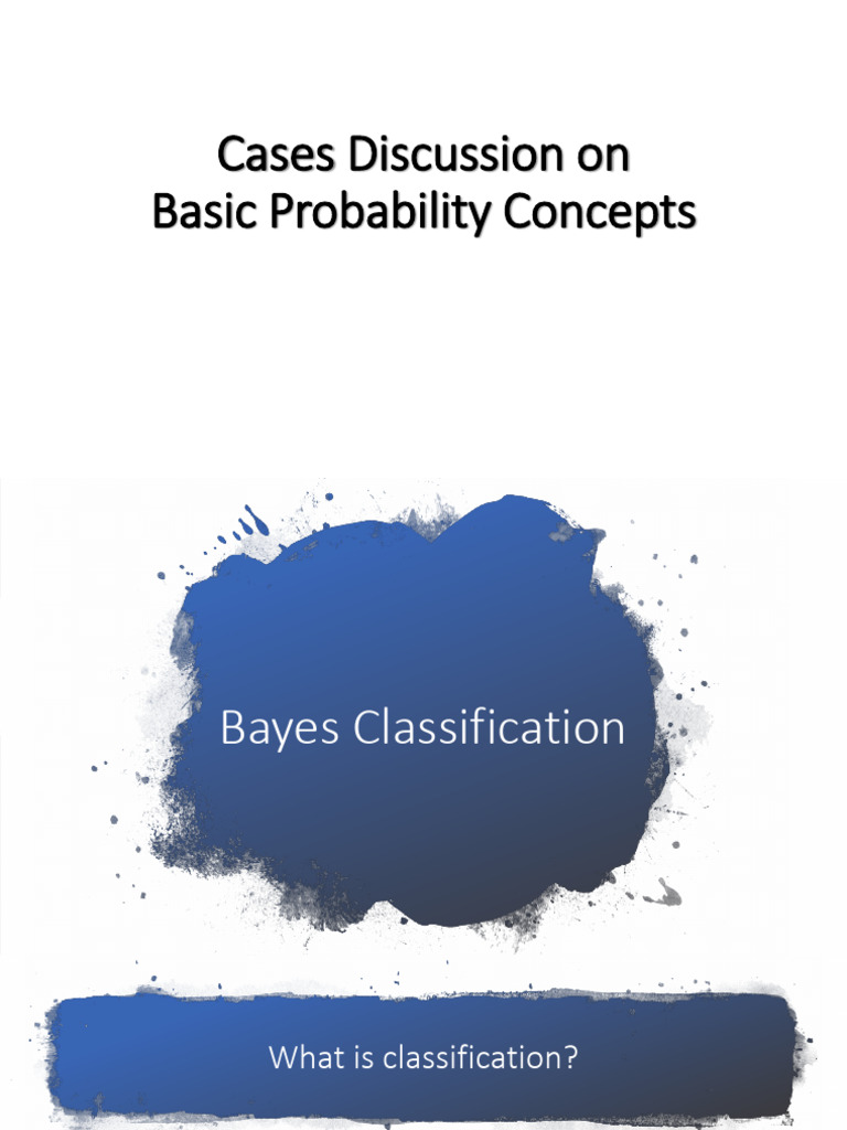 Probability Concepts | PDF