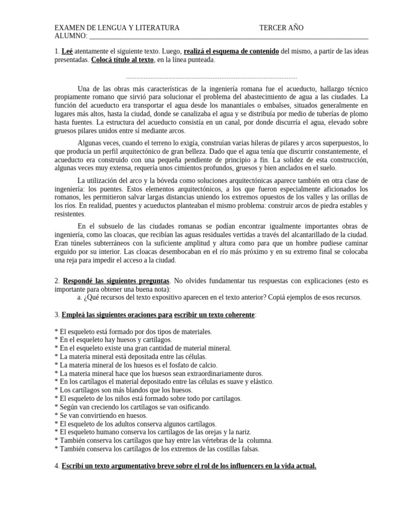 Examen 3B Regular 2022 | PDF