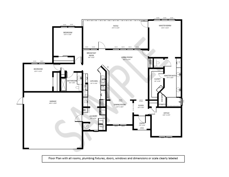 Sample Floor Plan Pdf Pdf