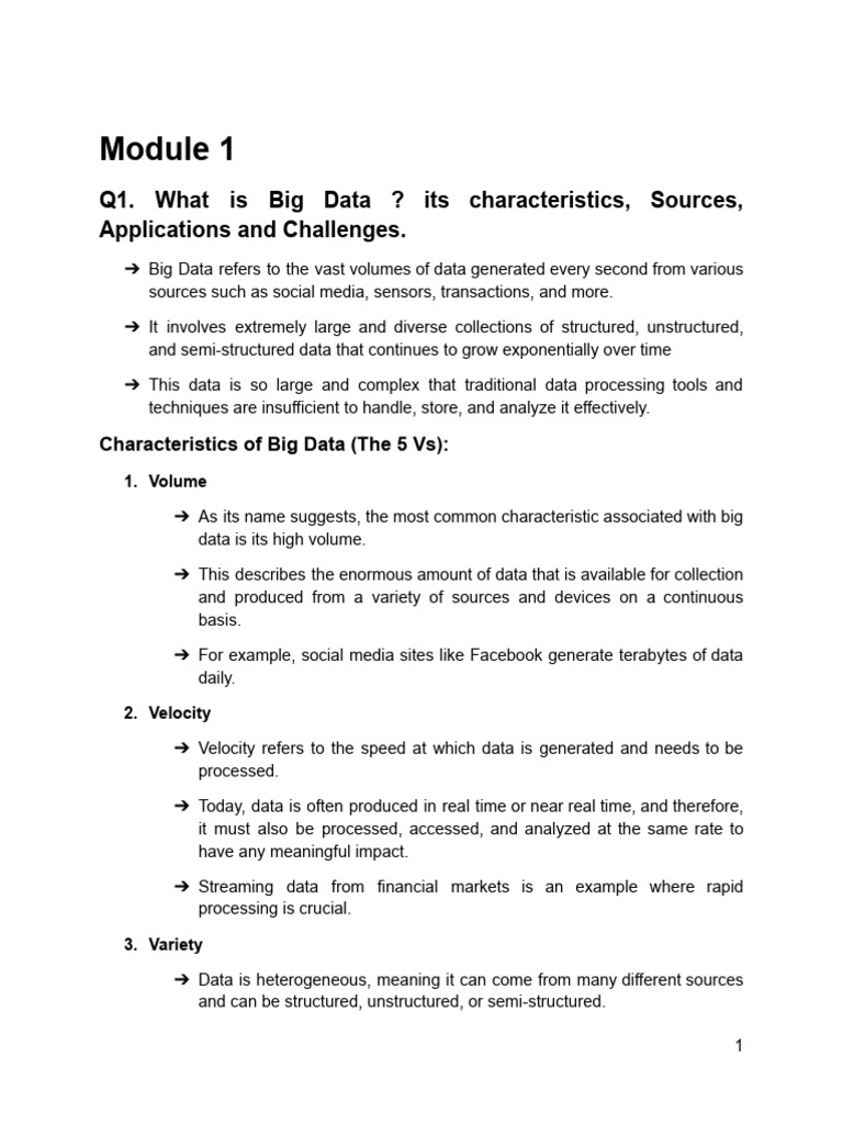 BDA Notes | PDF