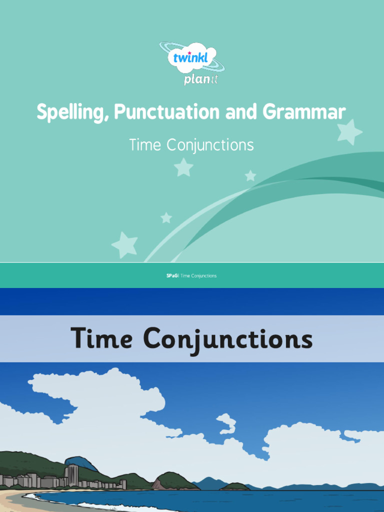 Time-Conjunctions-PowerPoint BBB | PDF