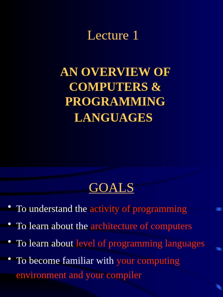 01 IntroductionToComputer | PDF