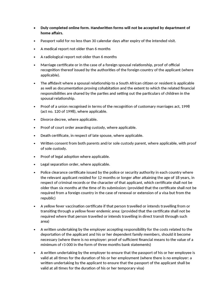 Critical Skills Visa | PDF