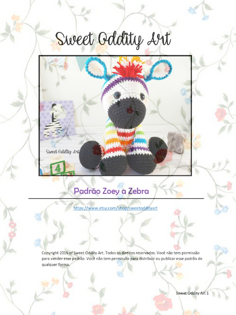 Zoey The Zebra-Port | PDF