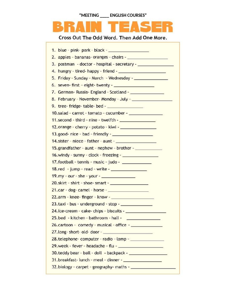 Iec 5 - Brain Teaser | PDF