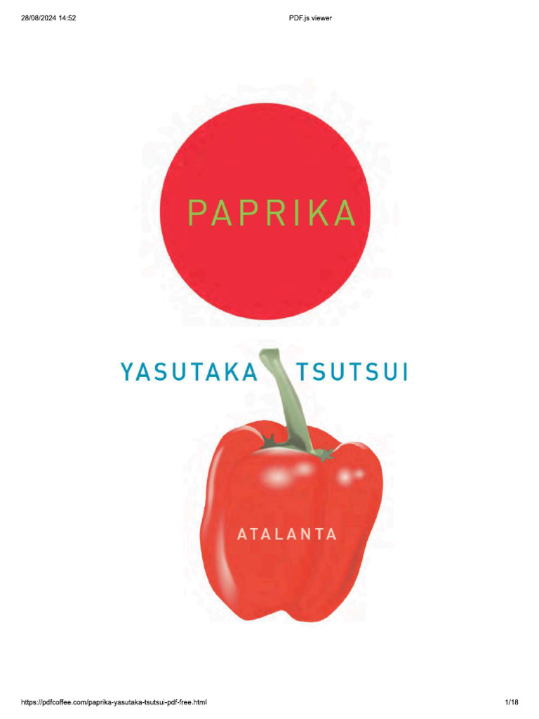 Paprika (Yasutaka Tsutsui) | PDF