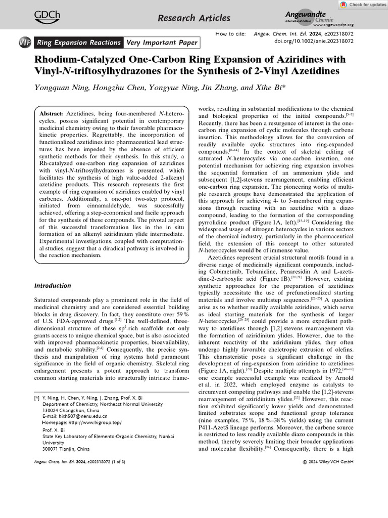 Angew. Chem. Int. Ed. 2024, E202318072 | PDF
