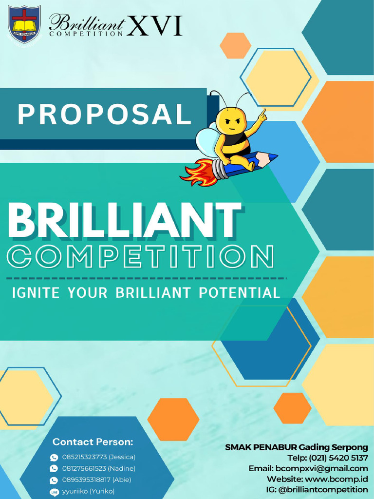 Proposal Brilliant Competition XVI tahun 2024 | PDF