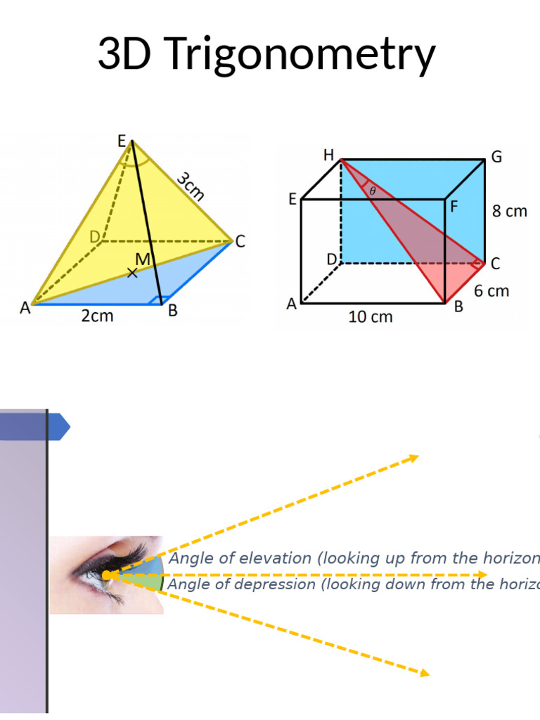 Week32 Trigonometry 3D | PDF