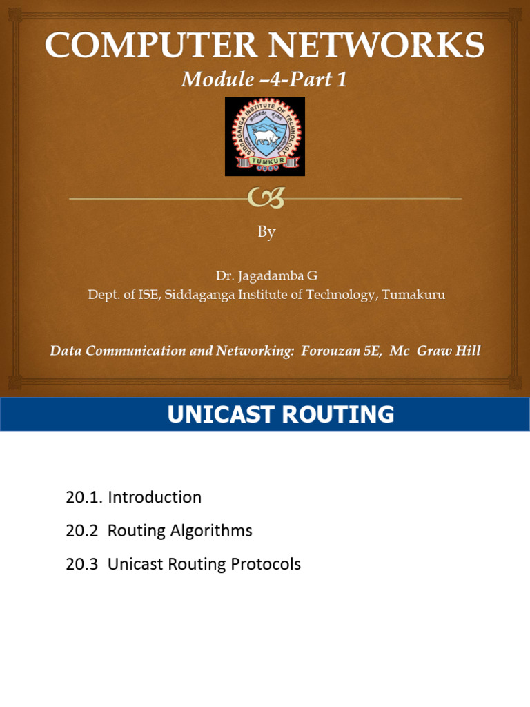 CN- Module 4 part 1 2024 | PDF