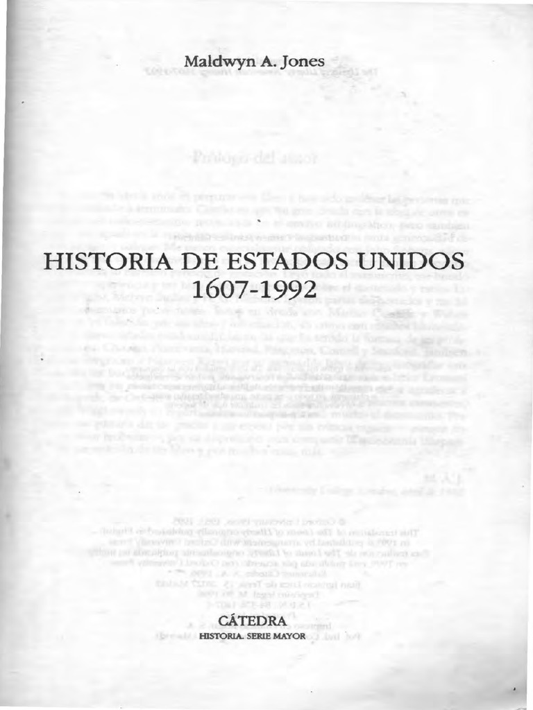 Historia de Estados Unidos, Maldwyn Jones CAP XVII, XVIII, XIX | PDF