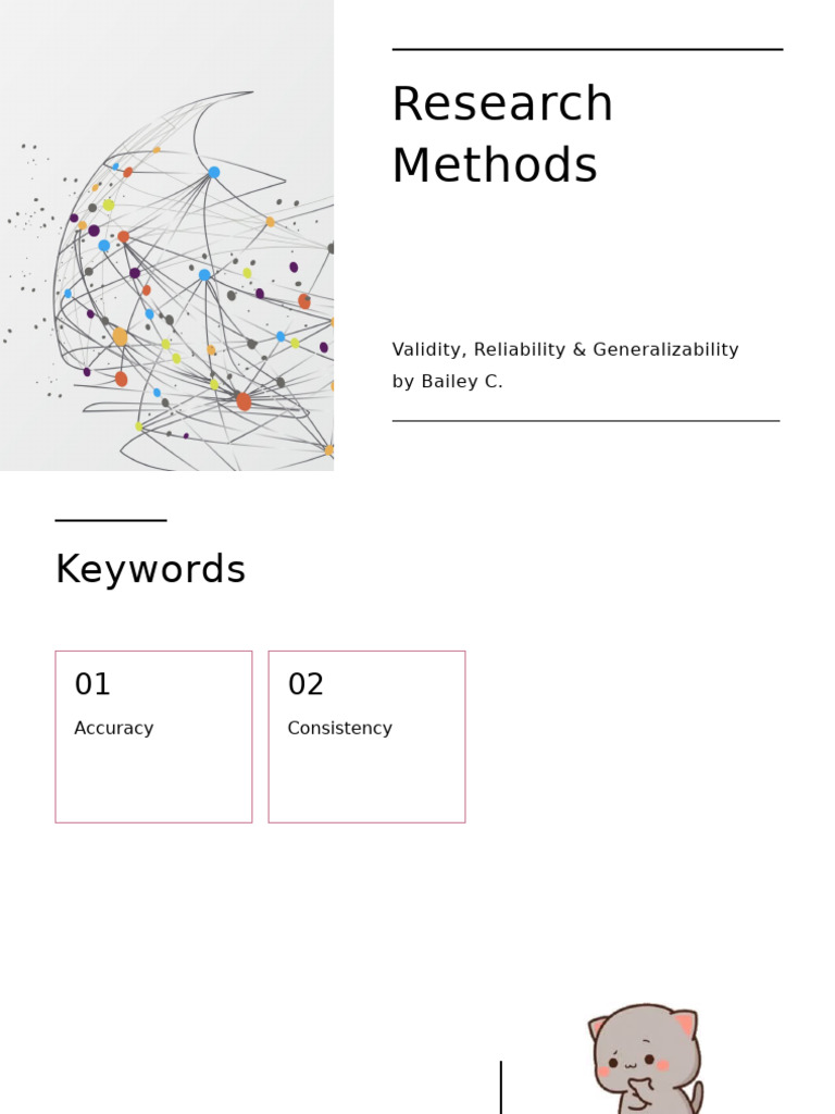 Research Methods: Validity & Reliability | PDF | Validity (Statistics) | Science