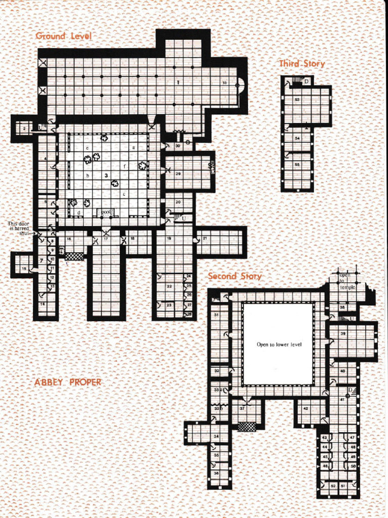 The Lost Abbey of Calthonwey Maps | PDF