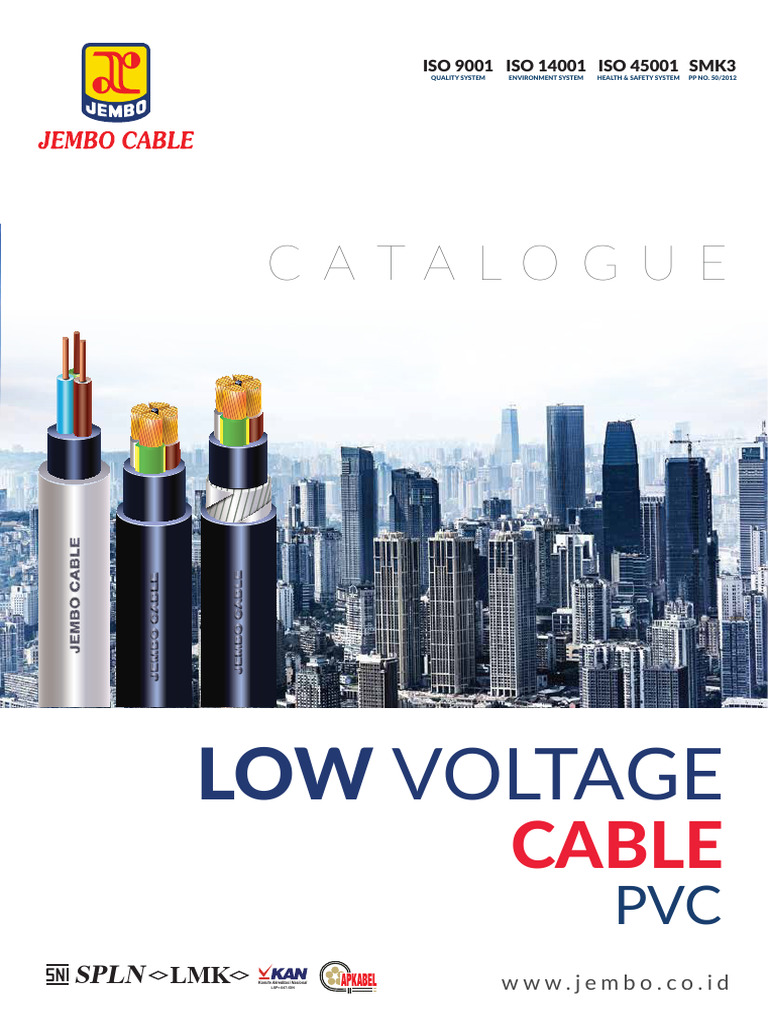 Catalog Low Voltage Cable - PVC | PDF