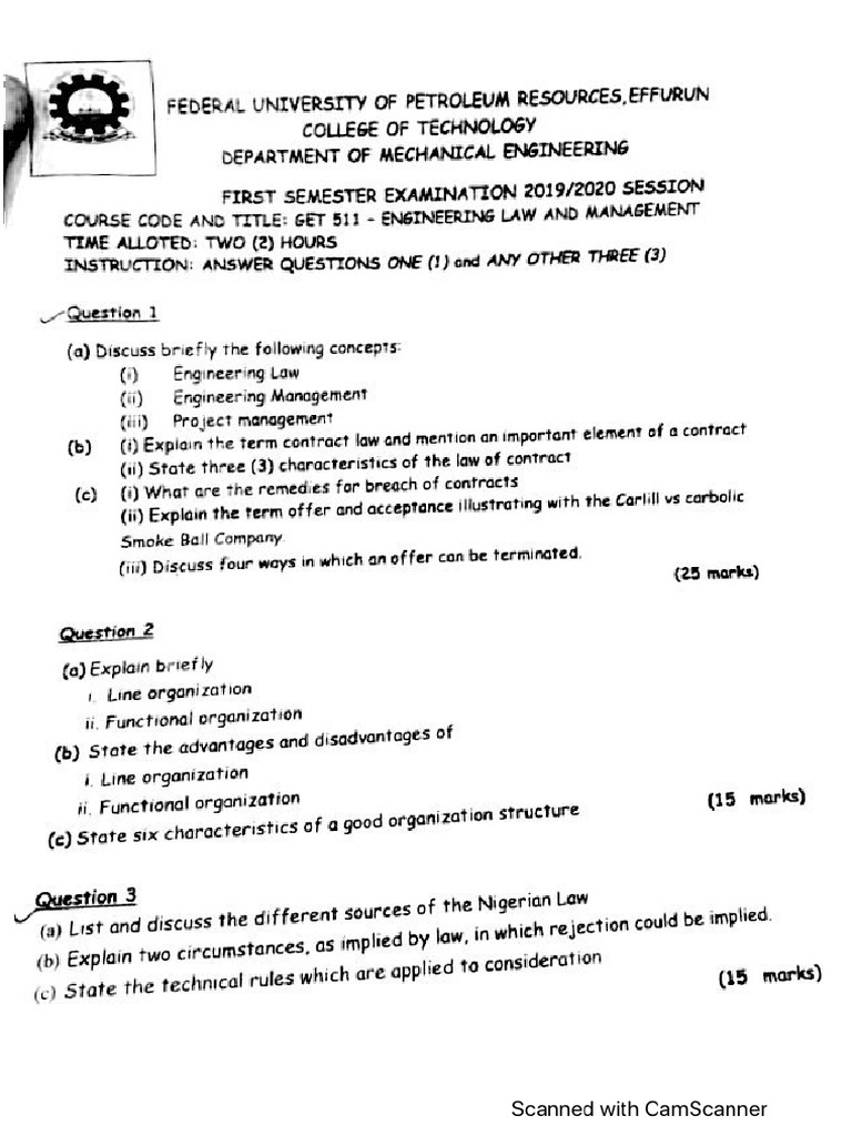 Get 511 Past Question and Answer | PDF