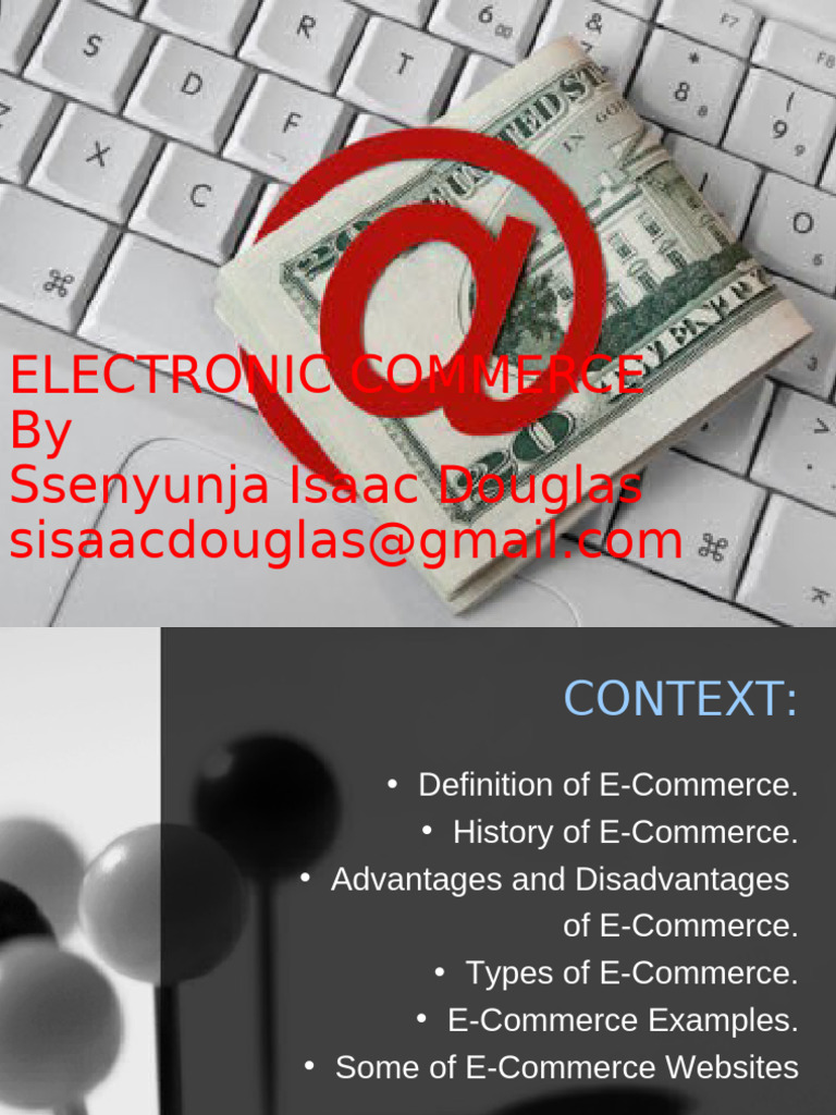 Electronic Commerce | PDF