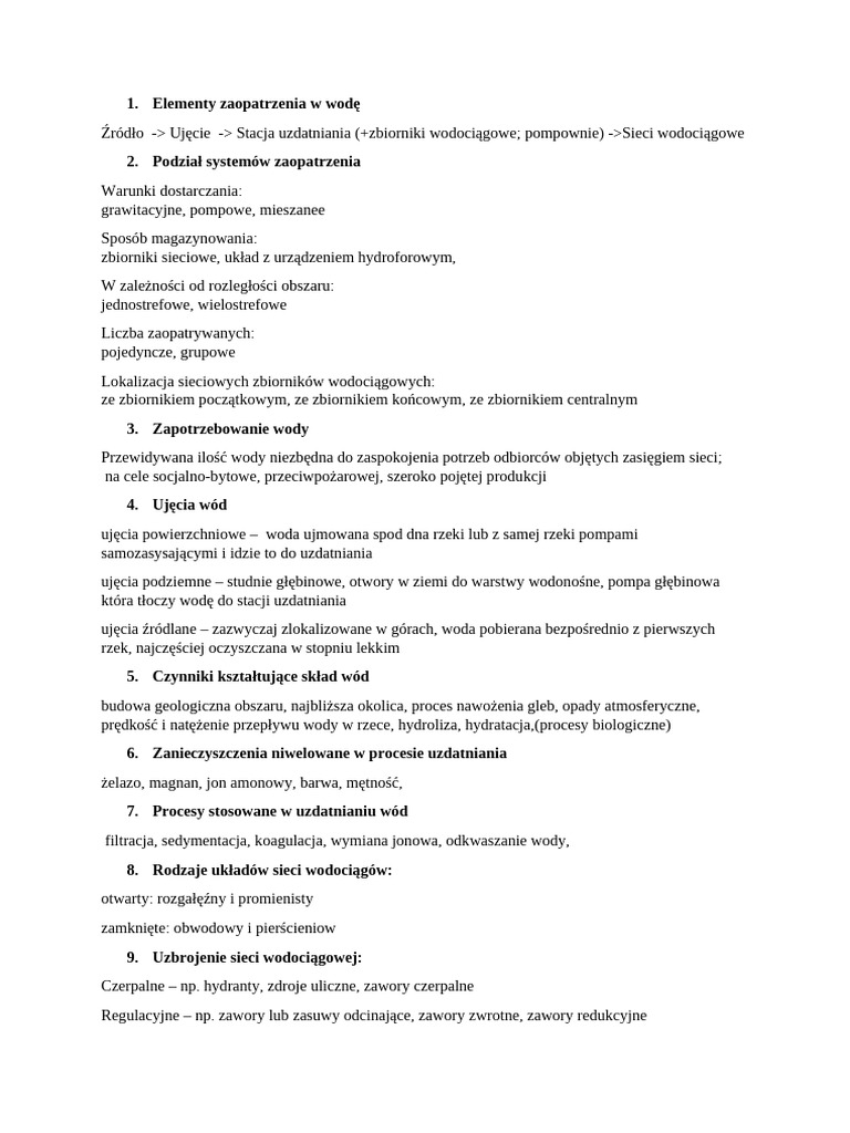 Zaliczenie Rur | PDF