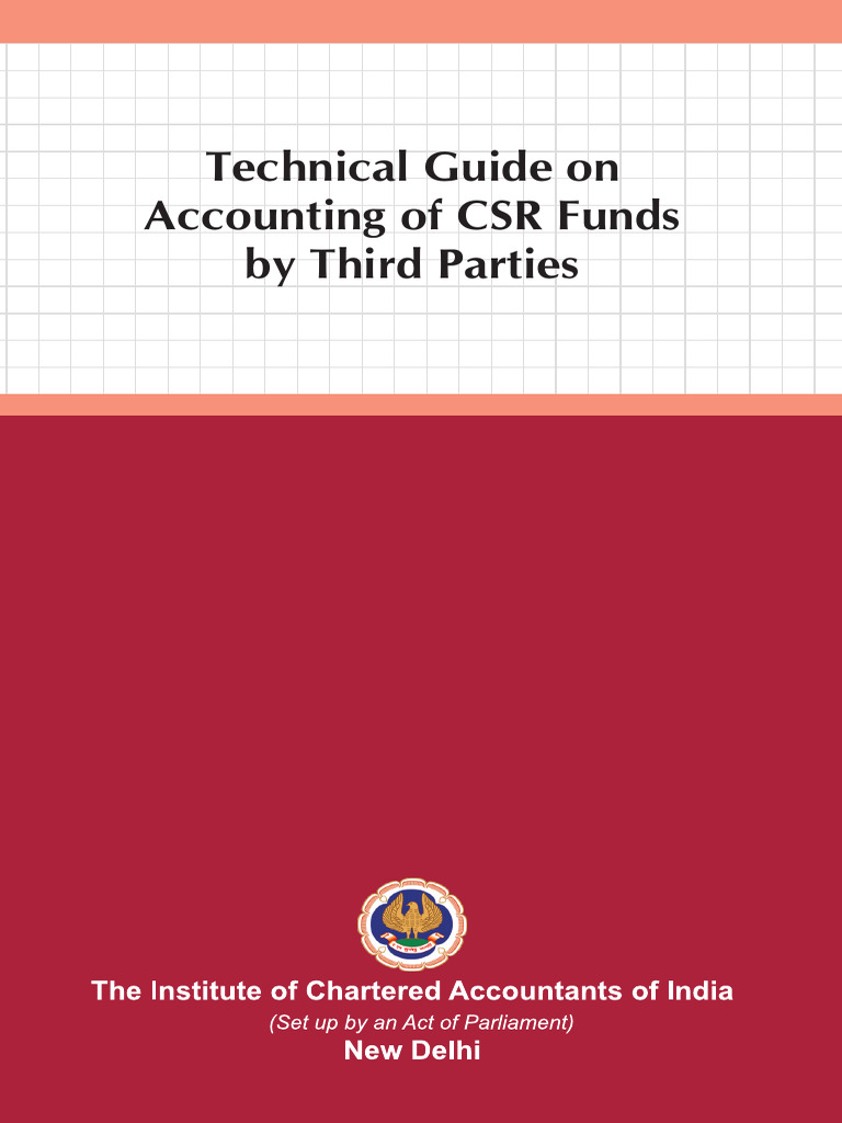 CSR Fund Accounting Guide for Third Parties | PDF | Corporate Social ...