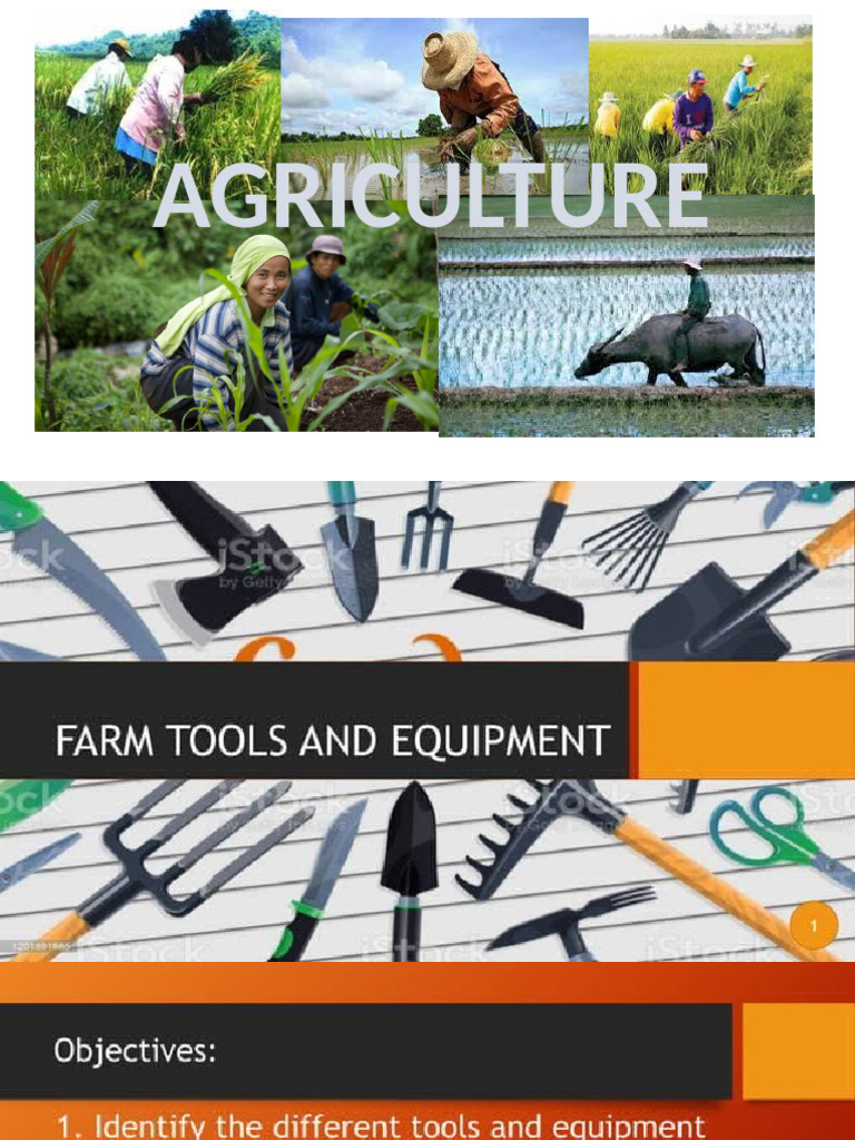 Farm Tools and Equipments | PDF