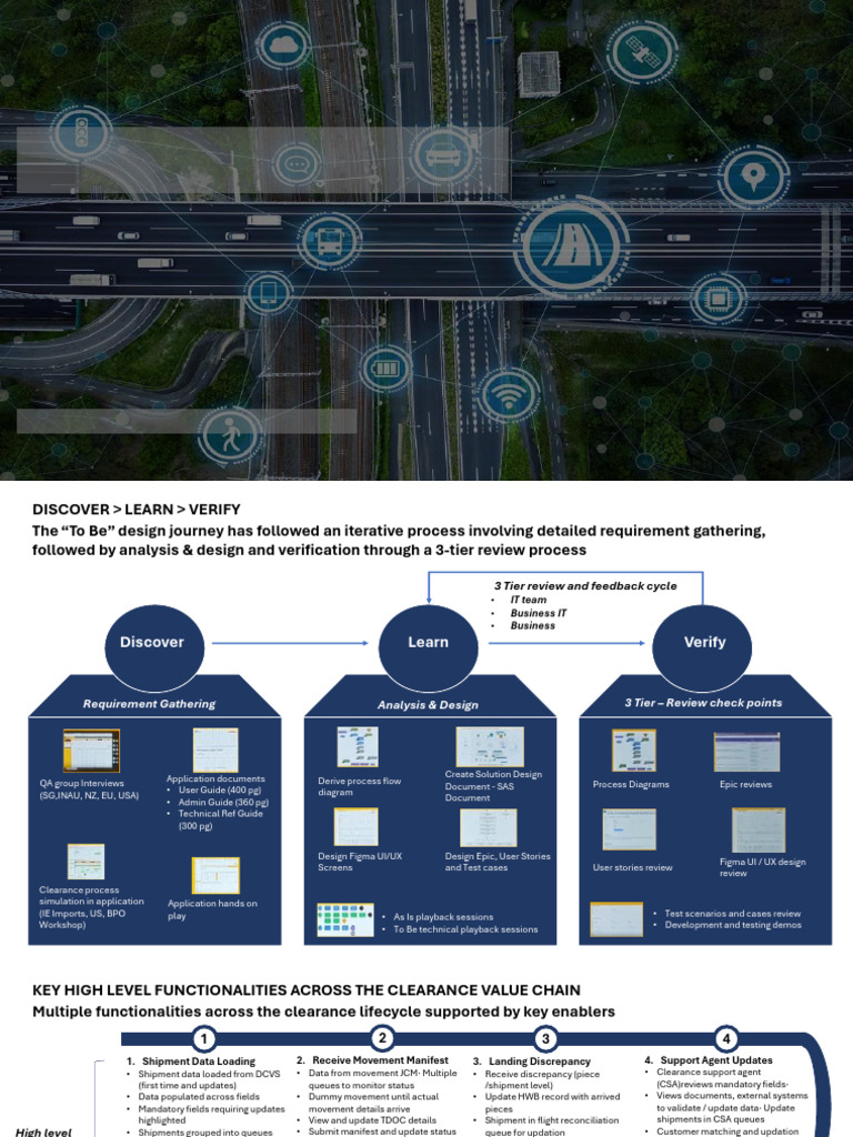 Customs Clearance Modernization - Project Overview - v2 | PDF