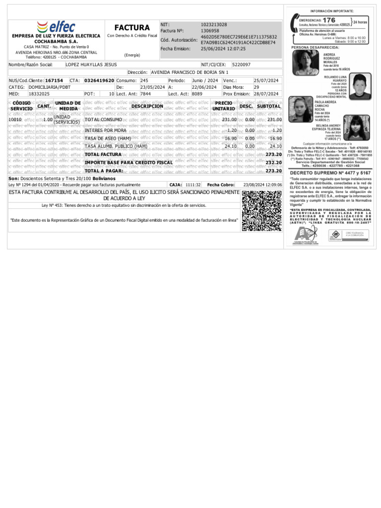 Factura 20240823-120914 | PDF