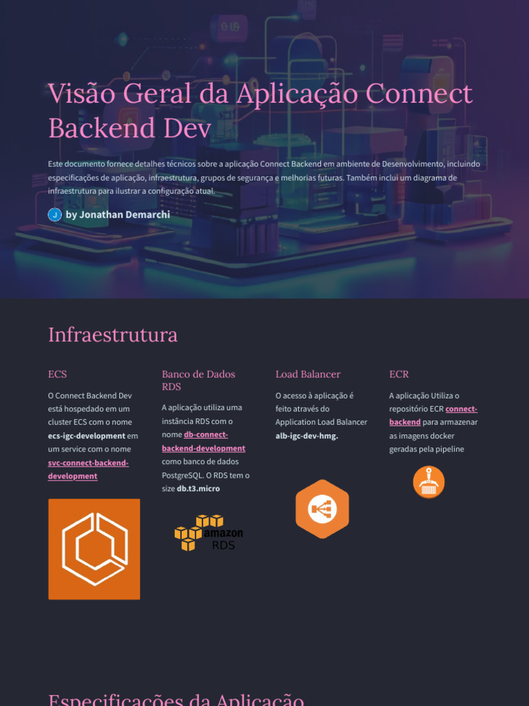Aplicacao-Connect-Backend-Dev | PDF