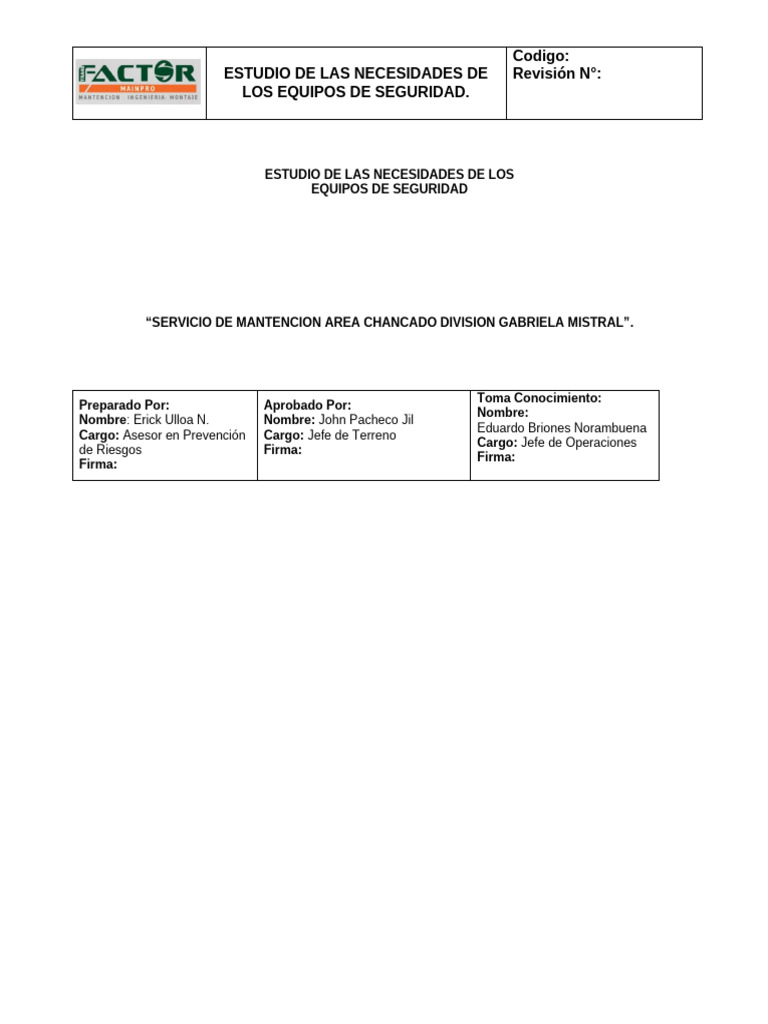 Estudio de Los Epp | PDF