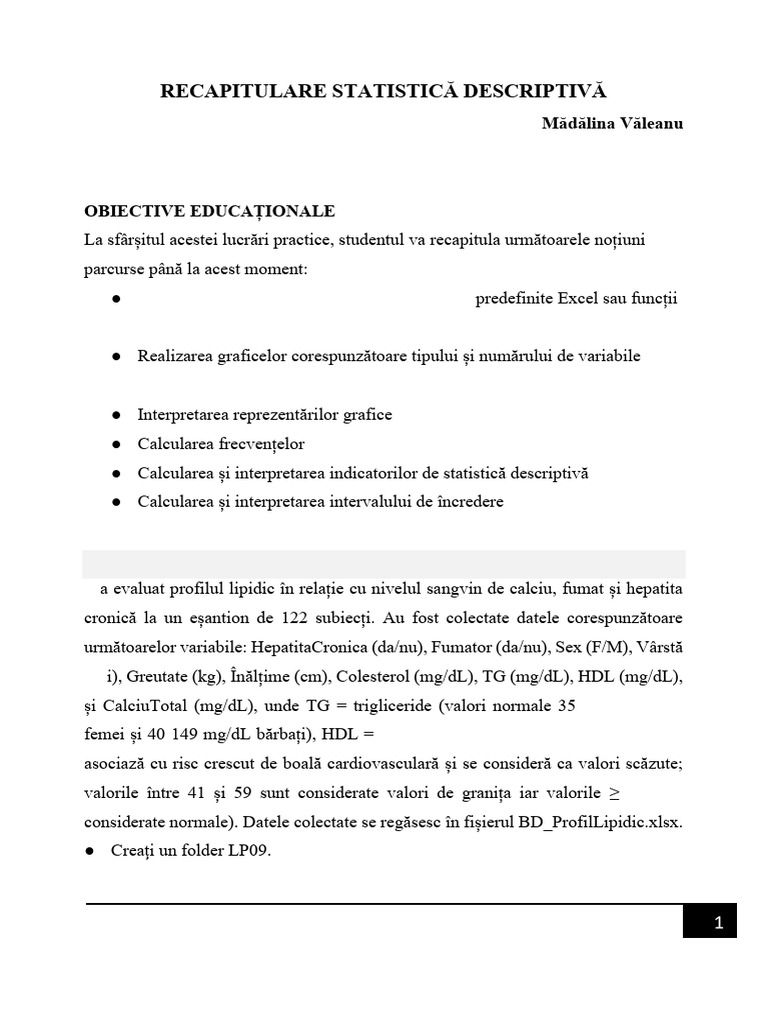 LP09 StatMed 2023 Cerinte IT | PDF