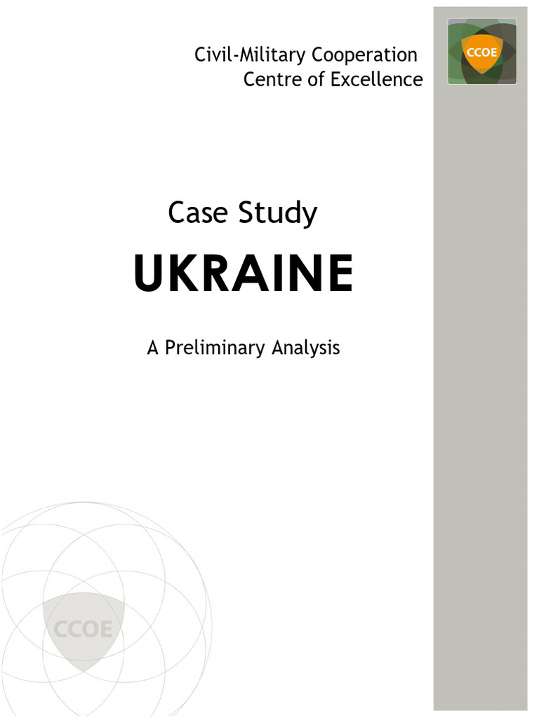 Civil Military Cooperation in Ukraine 1724706732 | PDF | Ukraine | Politics