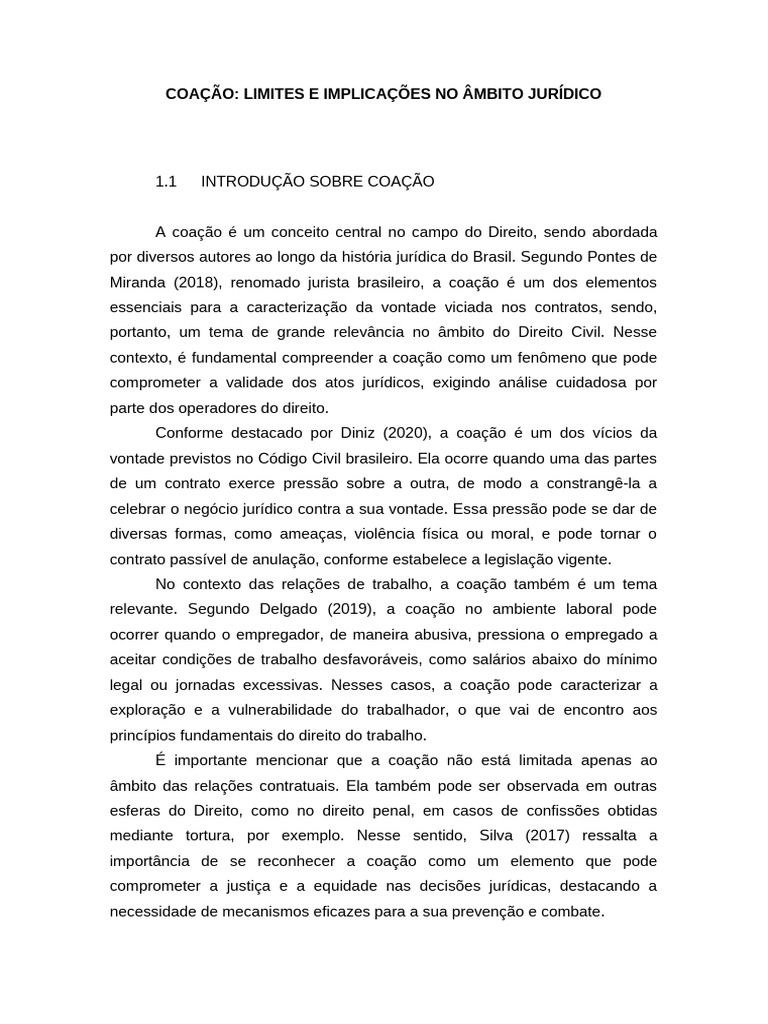 COAÇÃO | PDF