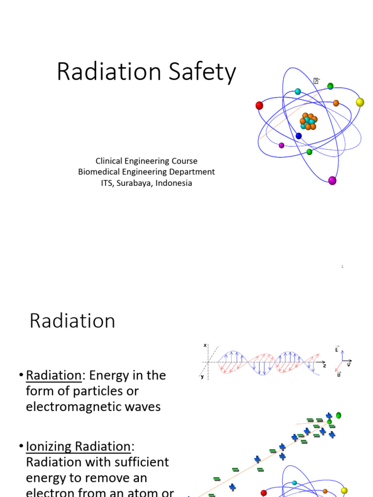 Radiation Safety - 1 | PDF