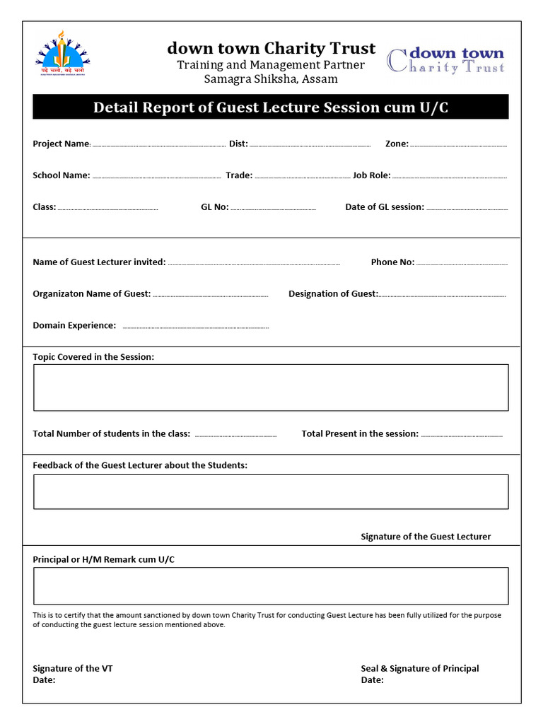 GL Report FORMAT 2023 (1) | PDF