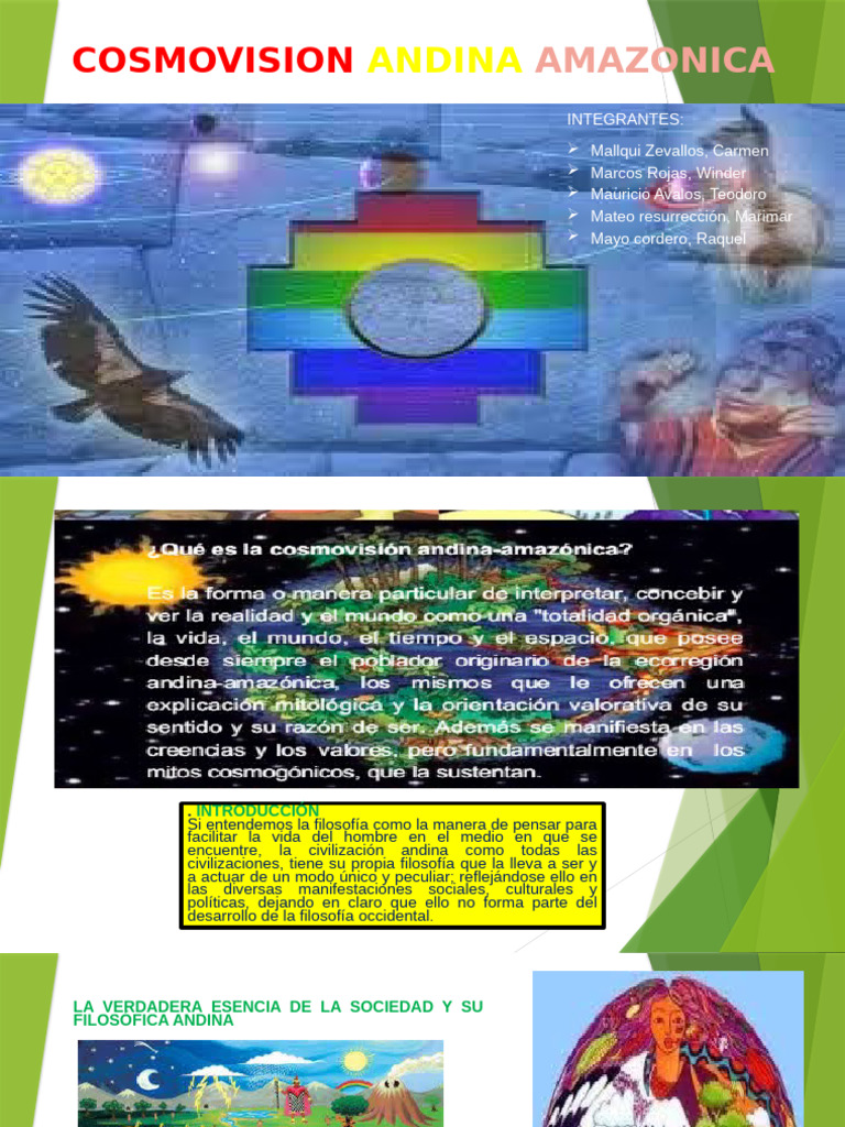 Cosmovision Andina Amaz | PDF